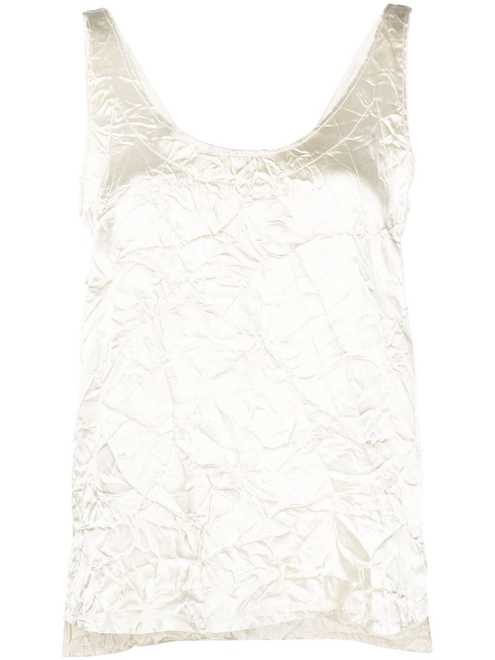 V-neck Back Tank Top - Chalk White – Coplons